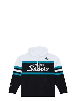 Mitchell & Ness Mitchell & Ness San Jose Sharks Head Coach Hoodie Black