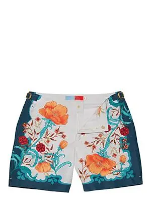 Orlebar Brown Orlebar Brown Bulldog Tailored Swim Shorts With Morpheus Print Multicolour