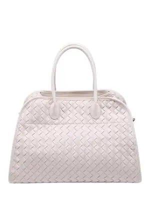 URBAN EXPRESSIONS Rhonda Woven Tote Handbag - Ivory