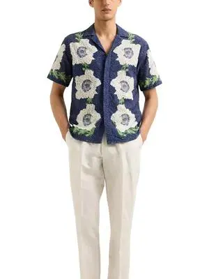 ORLEBAR BROWN Maitan Broderie Relaxed-fit Shirt