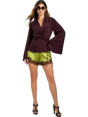 Trina Turk Dee Dee Top - Cioccolato