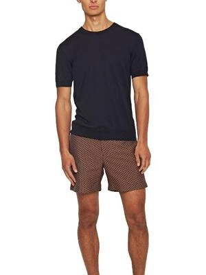 Orlebar Brown Torres Cashmere Classic-fit T-shirt Night Iris