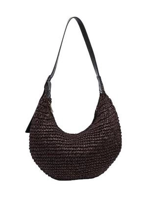 URBAN EXPRESSIONS Jasmine Hobo Bag - Chocolate