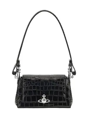 VIVIENNE WESTWOOD Hazel Small Shoulder Bag - Black