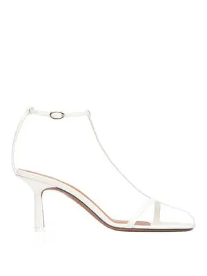 NEOUS Jumel Leather Sandals - Ivory