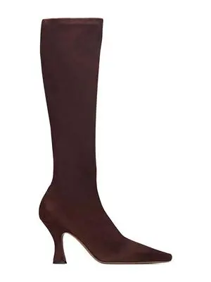 NEOUS Ran Under-the-knee Suede Boots - Brown