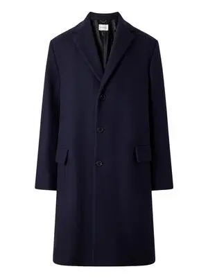 Dries Van Noten Wool-blend Coat - Blue