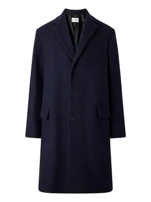 Dries Van Noten Wool-blend Coat - Navy