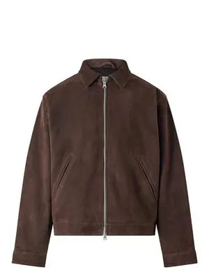 Nn07 Petrus Suede Jacket - Brown