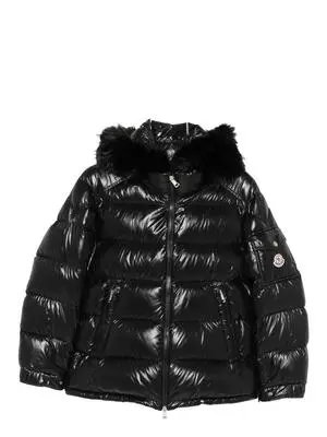 Moncler Moncler Hypolais Down Jacket With Fur Trim Black