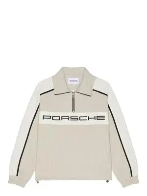PORSCHE X Revolve Heritage Quarter-zip Jacket - Sand