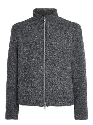 WON HUNDRED Bouclé Shacket - Grey