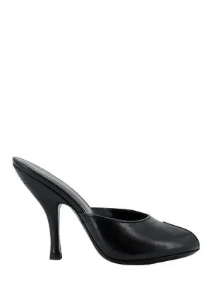 JUDE JUDE Leather Date Mule Black
