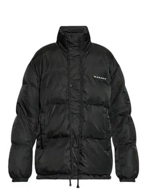 Isabel Marant Étoile Dilma Drawstring Puffer Jacket - Black