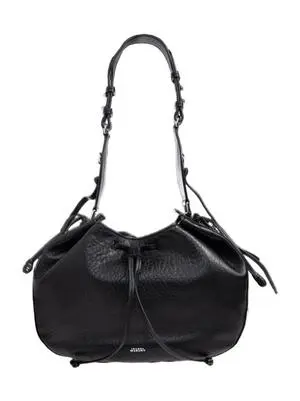 Isabel Marant Étoile Drawstring Hobo Bag - Black