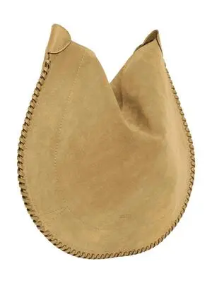 Isabel Marant Étoile Oskan Hobo Soft Shoulder Bag Nude