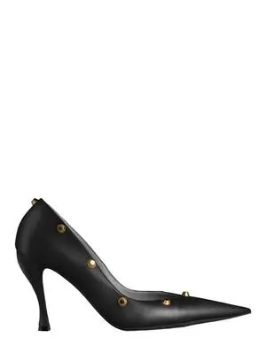 Balenciaga Midnight City Pump With Stud Embellishments - Black
