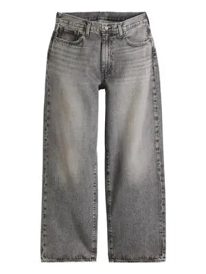 LEVI'S Levi's 578 Logo Patch Baggy Jeans Grey