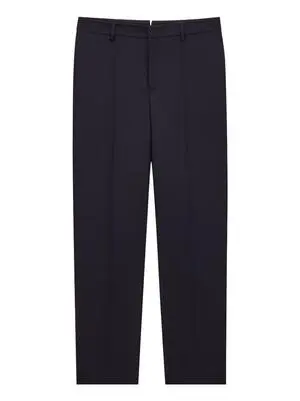 Saint Laurent Slim-fit Wool Gabardine Trousers - Ocean