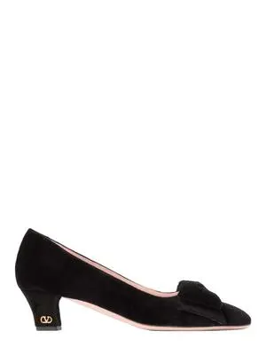 Valentino Garavani Bow-detailed High Heels - Black