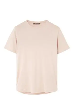 Loro Piana Soft T-shirt Pineapple Rose