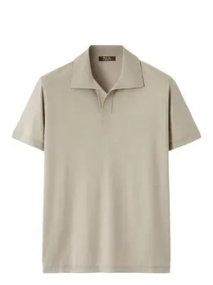 Loro Piana Como Polo Sweatshirt Moss Haven