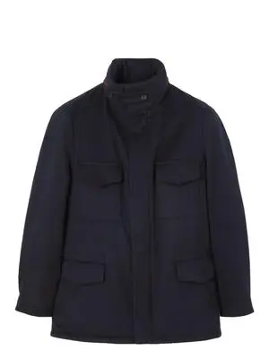 Loro Piana Traveller Field Jacket - Navy Blue