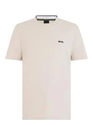 Hugo Boss Logo Crew-neck T-shirt - White