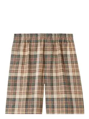 LORO PIANA Loro Piana Orlando Plaid Bermuda Shorts