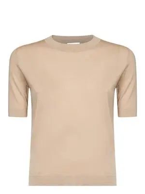 Max Mara Weekend Max Mara Short-Sleeved Knit Top No