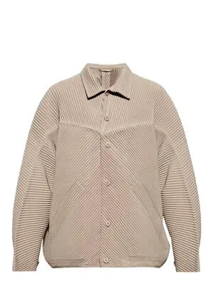 Issey Miyake Homme Plissé Pleated Jacket - Nude