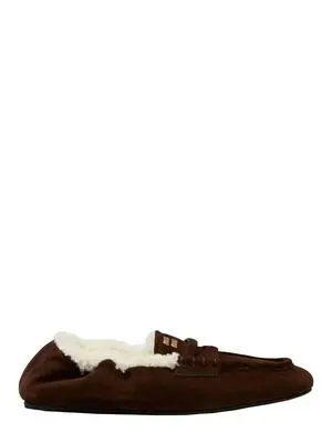 MIU MIU Miu Miu Logo Loafers