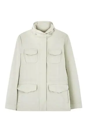 Loro Piana Zipped High Neck Coat - No