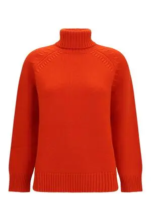 P.a.r.o.s.h Ribbed Turtleneck Sweater - Red