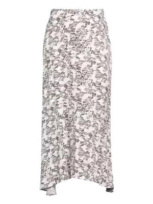 GANNI Ganni Twill Midi Skirt