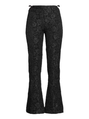 GANNI Ganni Bootcut Floral Jacquard Trousers