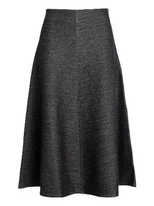 MAXCO. Flared Midi Skirt - Black