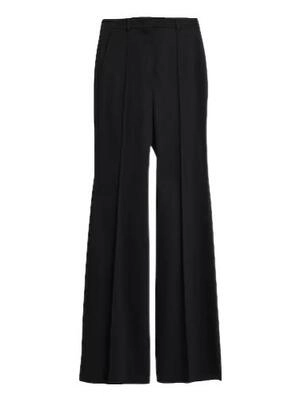 Sportmax High-waisted Flared Chinos - Black