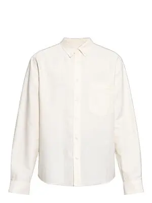 Isabel Marant Étoile Jasolo Logo Embroidered Long-sleeve Shirt - White