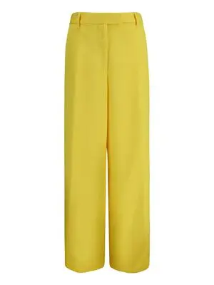 DRIES VAN NOTEN Dries Van Noten Wide-Leg Jacquard Pattern Pants