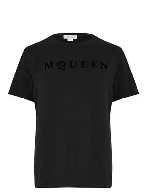 Alexander McQueen Regular Fit T-shirt - Blue