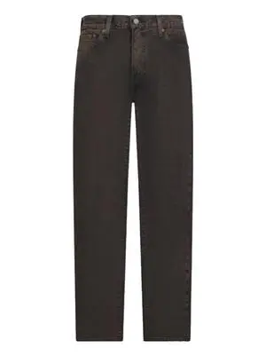 LEVI'S Straight-leg Washed Denim Jeans - Brown