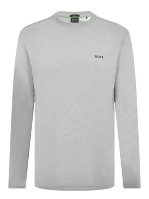 Hugo Boss Long T-shirt With Iconic Logo - No