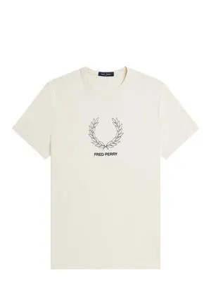 Fred Perry Crewneck Shortsleeve Tshirt - No