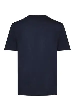 Hugo Boss Short Sleeve T-shirt With Logo Detail - Blue