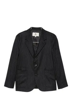 Barena Venezia Two-button Pinstripe Blazer - Blue