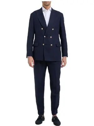 Brunello Cucinelli Long-sleeved Suit And Trousers Set - No
