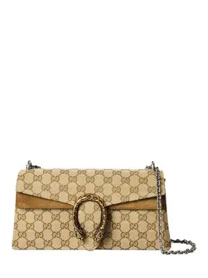 Gucci Monogram Mixed Material Envelope Crossbody Bag - No