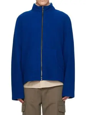 RIER Zip-up Jacket - Indigo
