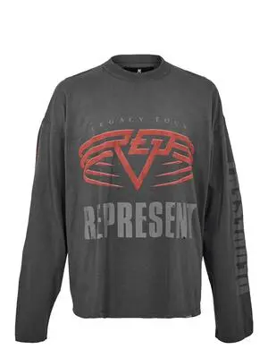 REPRESENT Long-sleeve T-shirt - Black